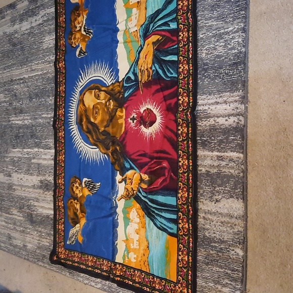 unknown | Accents | Vintage Tapestry Of Jesus | Poshmark